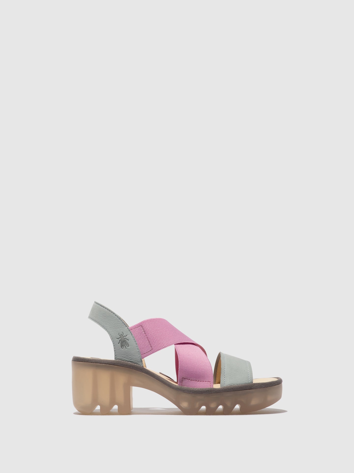 Crossover Sandals TAJI502FLY SKY BLUE/BABY PINK – Fly London EU