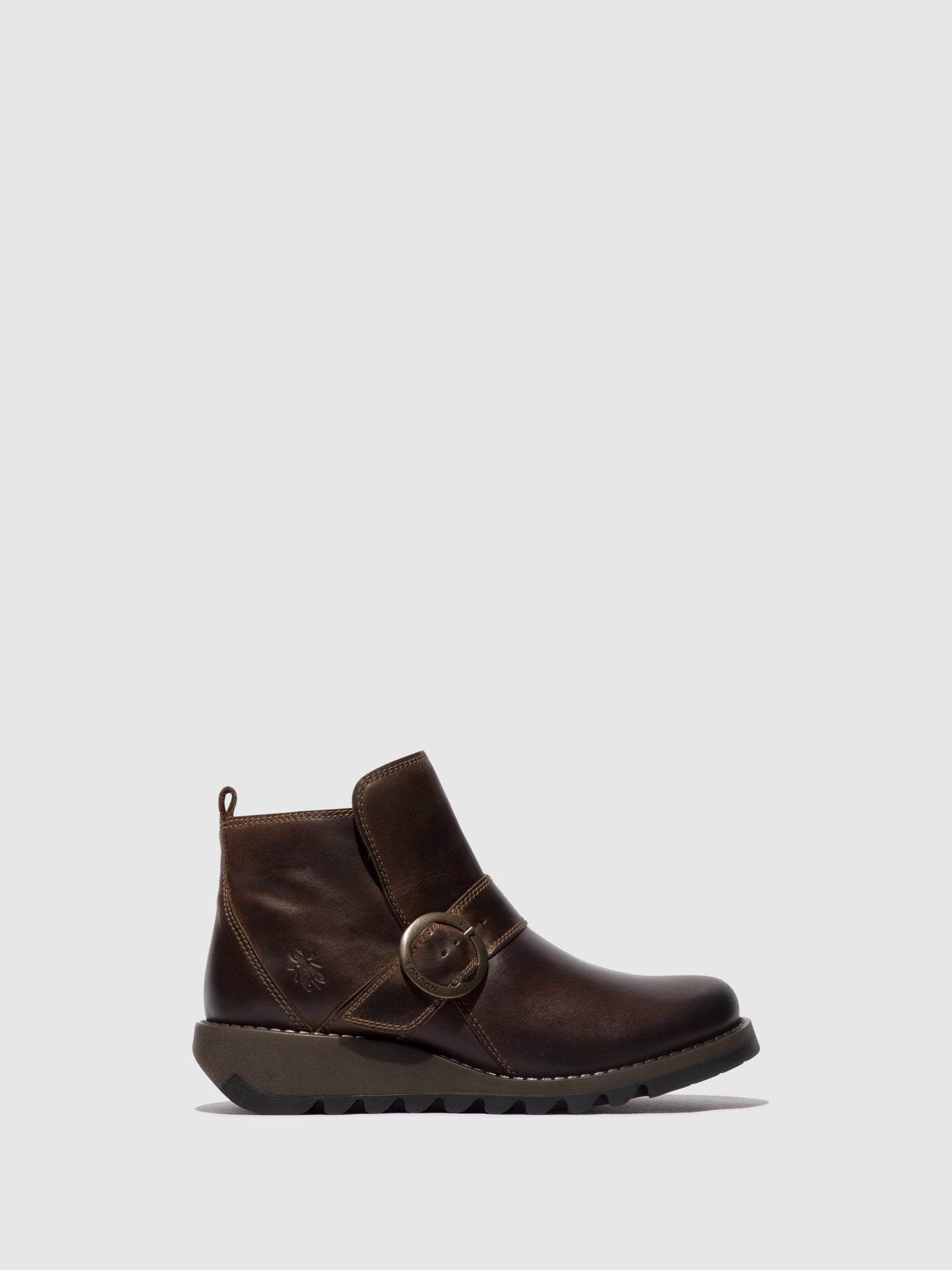 Buckle Ankle Boots SIAS812FLY DK. BROWN – Fly London EU