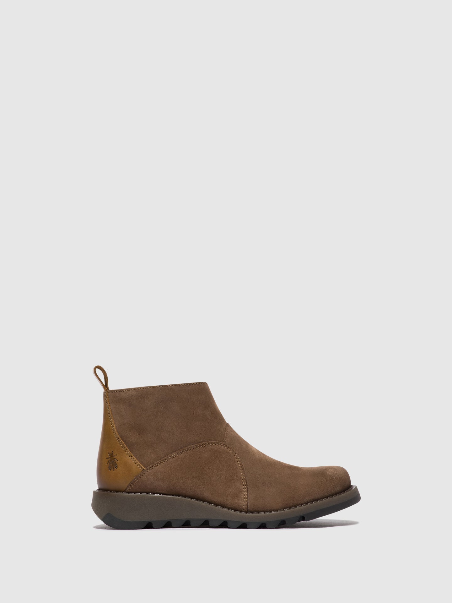 Zip Up Ankle Boots SELY918FLY TAUPE/CAMEL – Fly London EU