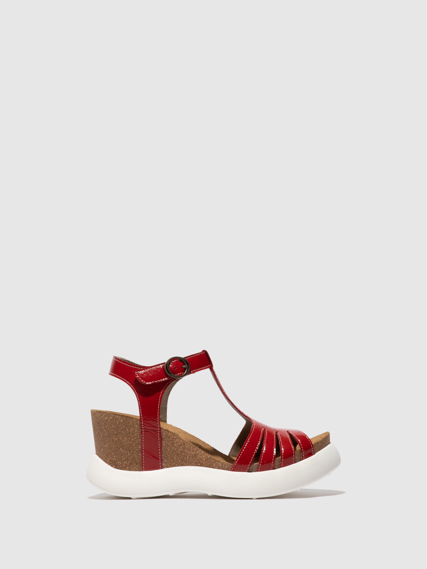 T-Strap Sandals GAIT959FLY RED – Fly London EU