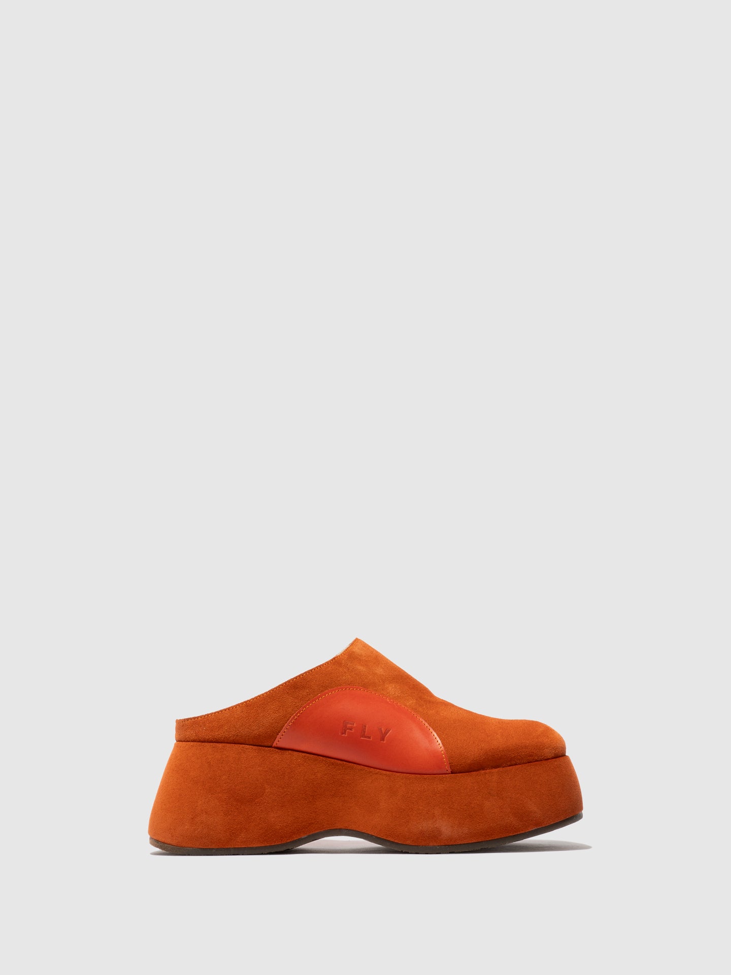 Round Toe Clogs BAWI077FLY ORANGE/ORANGE – Fly London EU