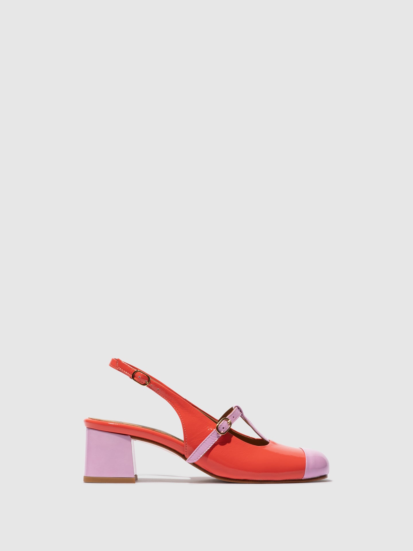 Sling-Back Sandals SOLN083FLY PINK/SCARLET – Fly London EU