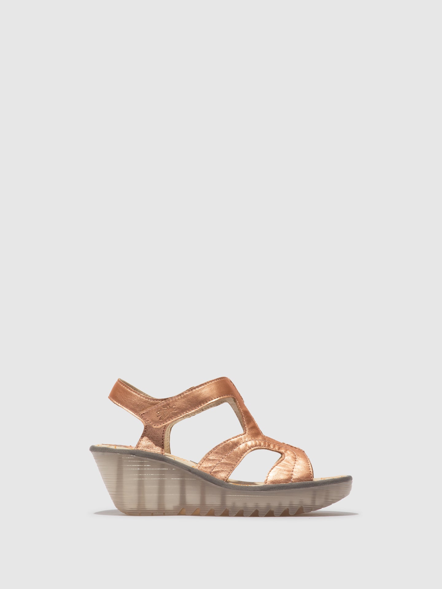 Velcro Sandals YOTU472FLY BLUSH GOLD – Fly London EU